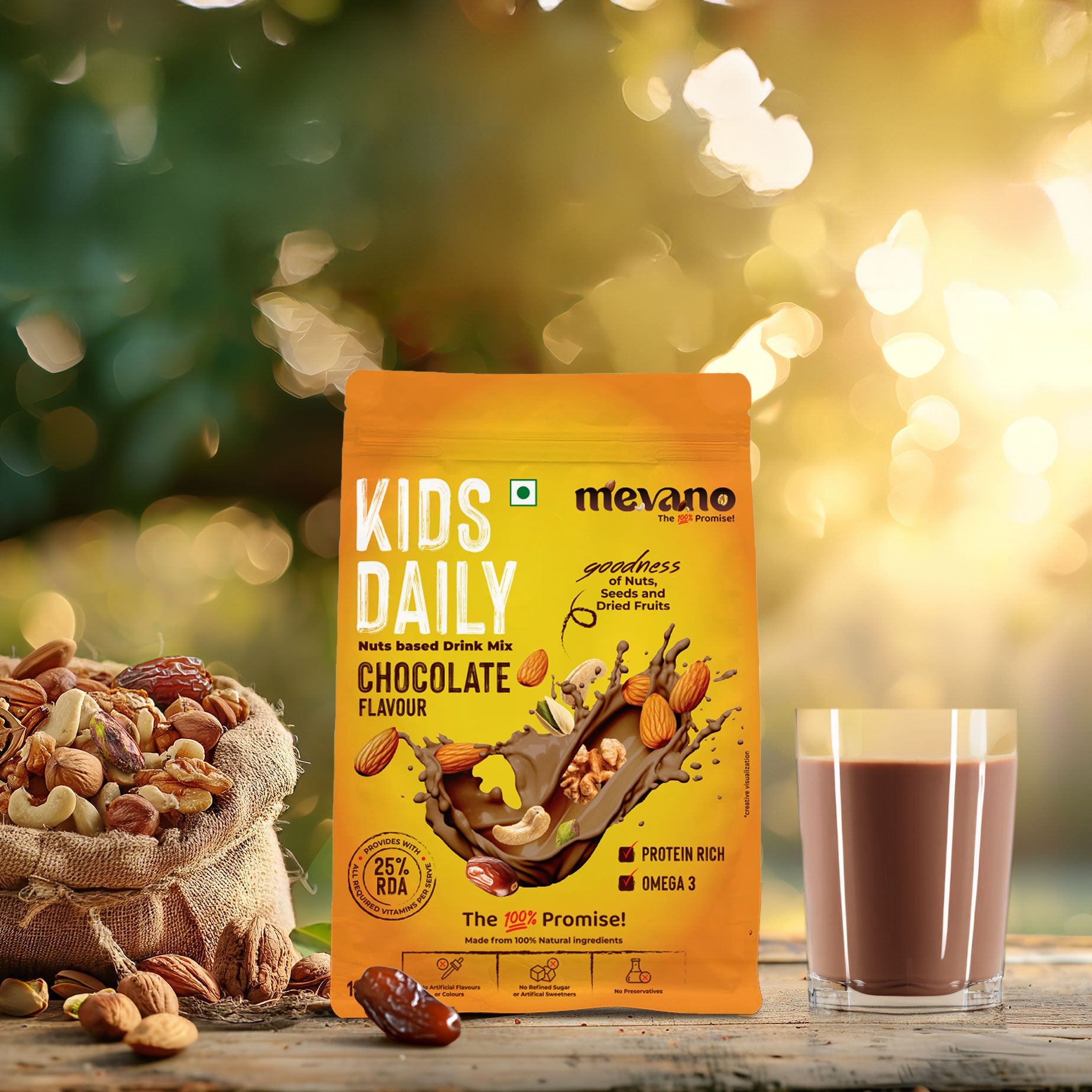 Protein Rich Kids Milk Mix - Chocolate – Mevano Foods